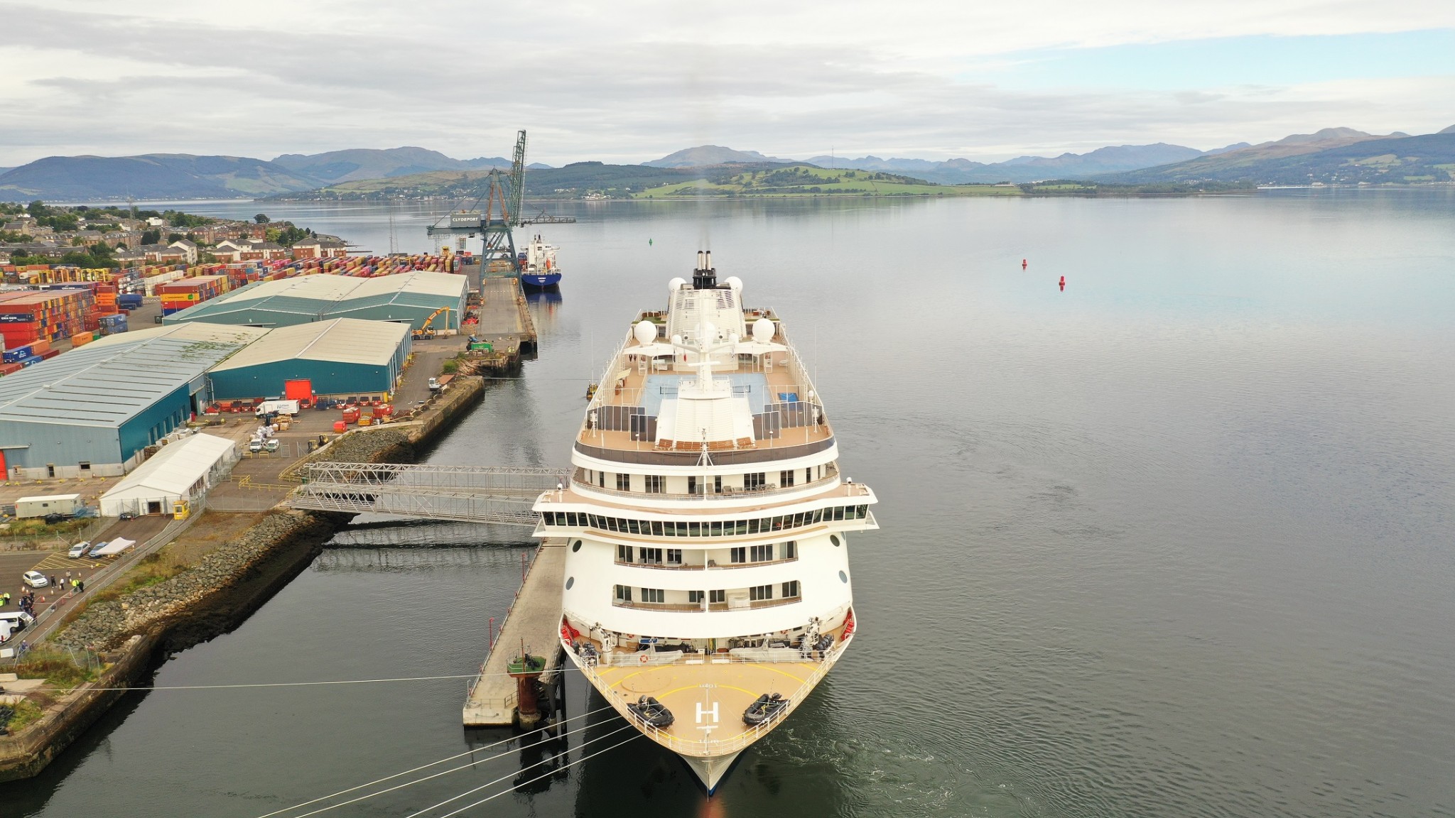 Greenock Ocean Terminal Cruise Scotland Greenock Ocean Terminal Cruise Scotland