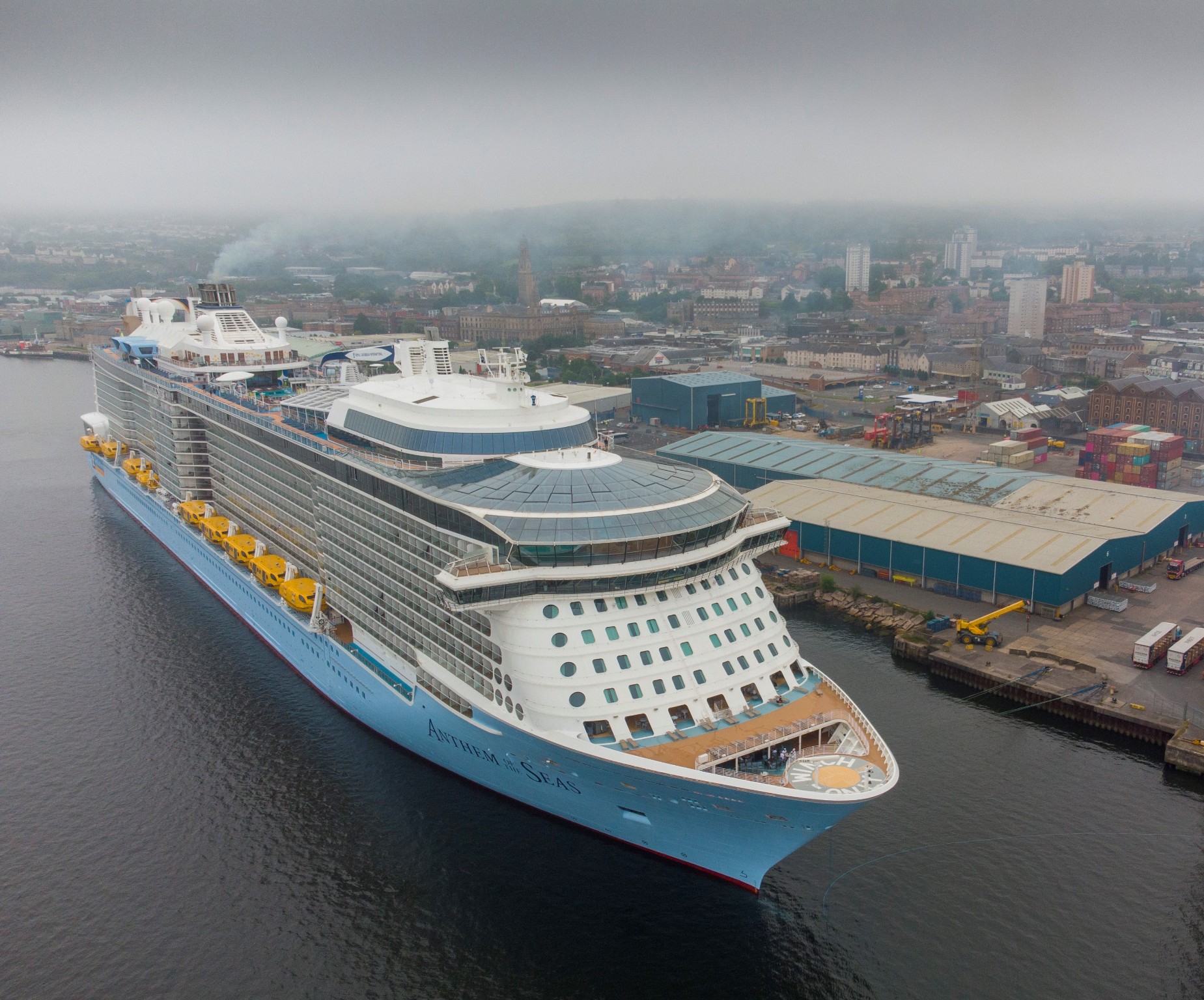 Greenock Ocean Terminal gears up for record cruise ship year | Cruise ...